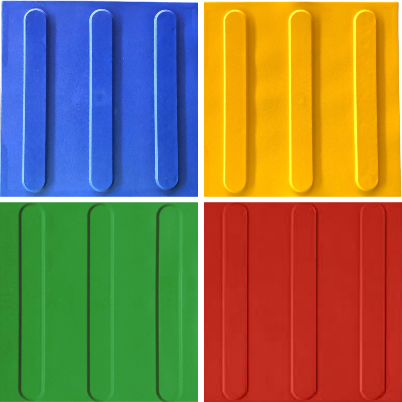 PISO TÁTIL PVC DIRECIONAL
